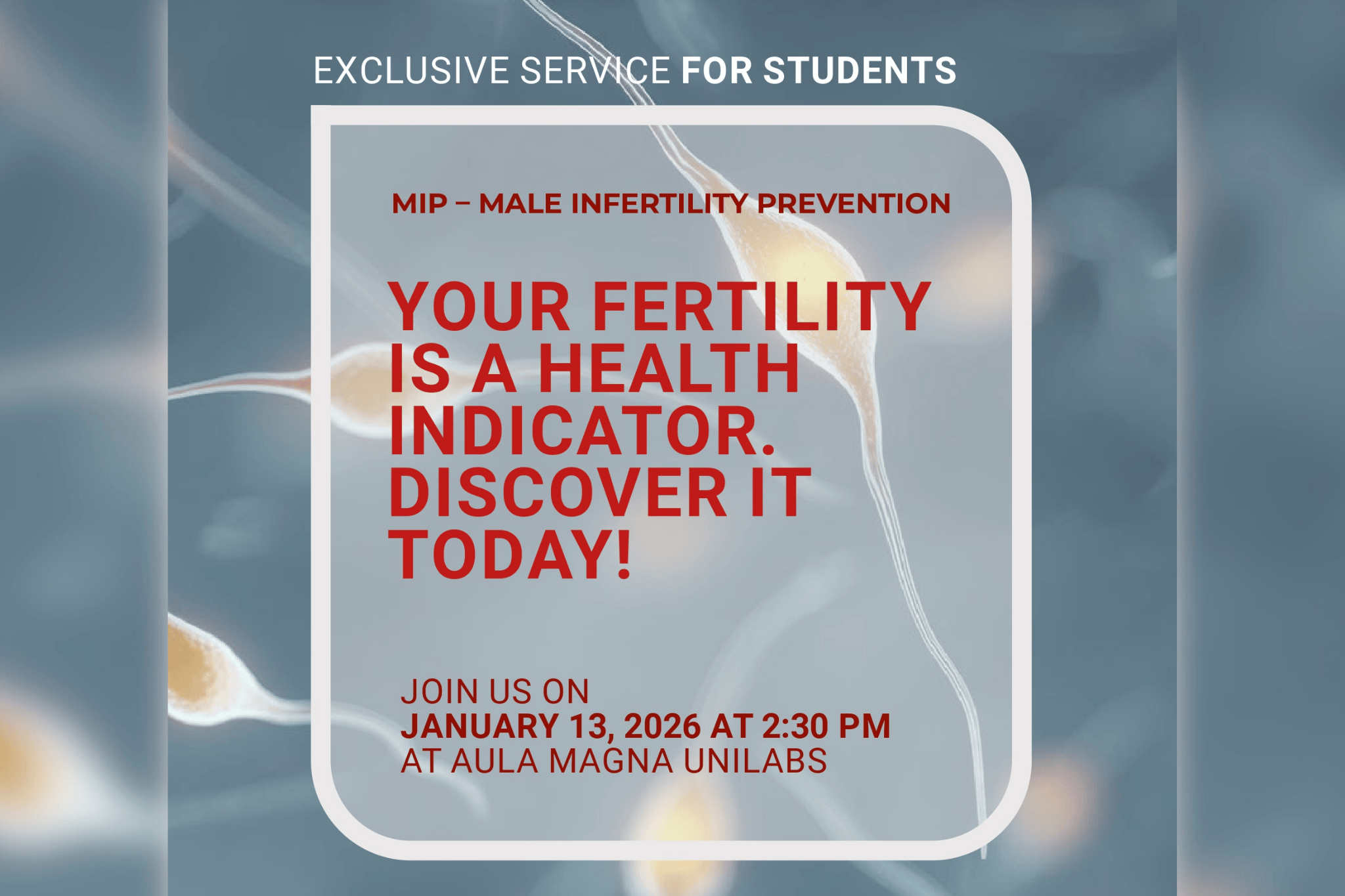 Your fertility is a health indicator. Discover it today! | 13th January ...